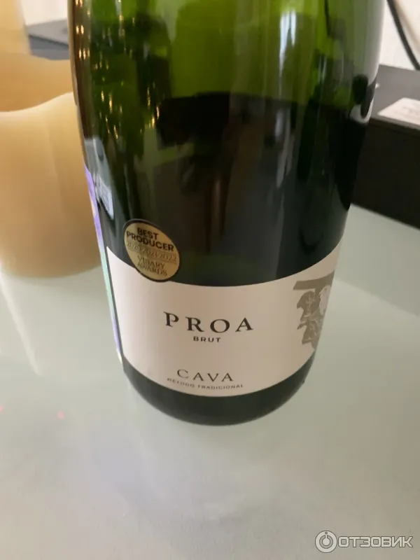 Отзыв о Игристое вино Proa Cava Brut | Это игристое вино отлично ...