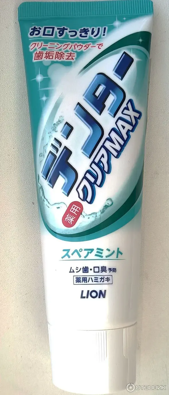 Отзыв о Зубная паста Lion Dentor Clear Max Spearmint | Паста из Японии.